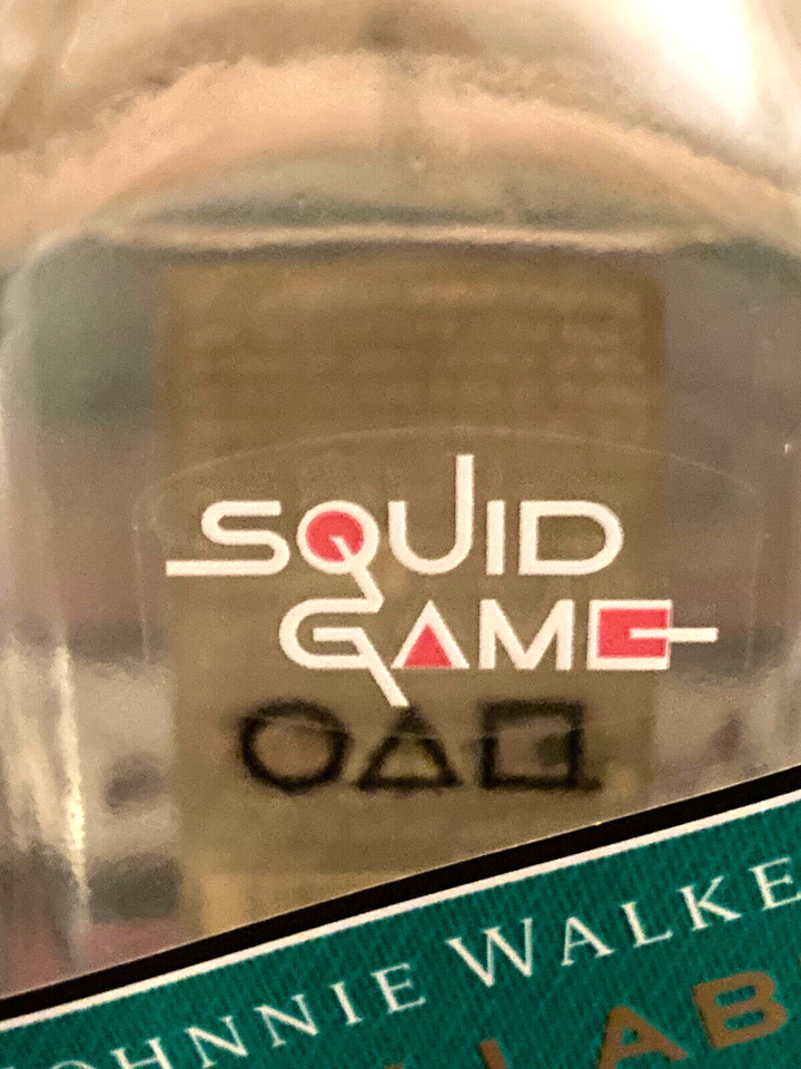 Johnnie Walker Black Label "Squid Game" 750ml Bottles (Empty) Lot Of 3 ...