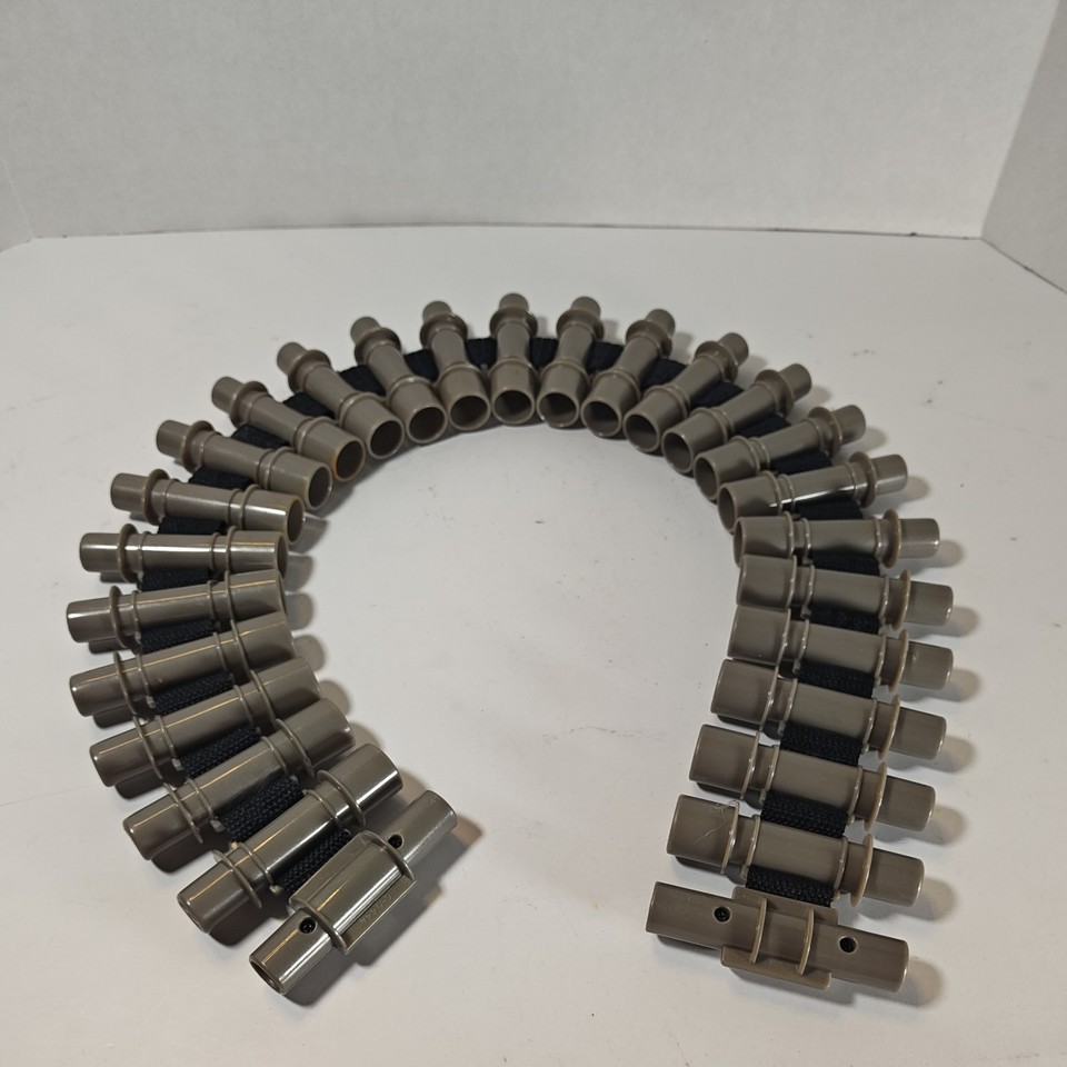 Nerf EBF-25 Vulcan Machine Gun 25 Round Ammo Belt Dart Chain Clip ...