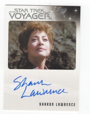 Star Trek Voyager Quotable 2012 Autograph Card Sharon Lawrence Ameilia ...