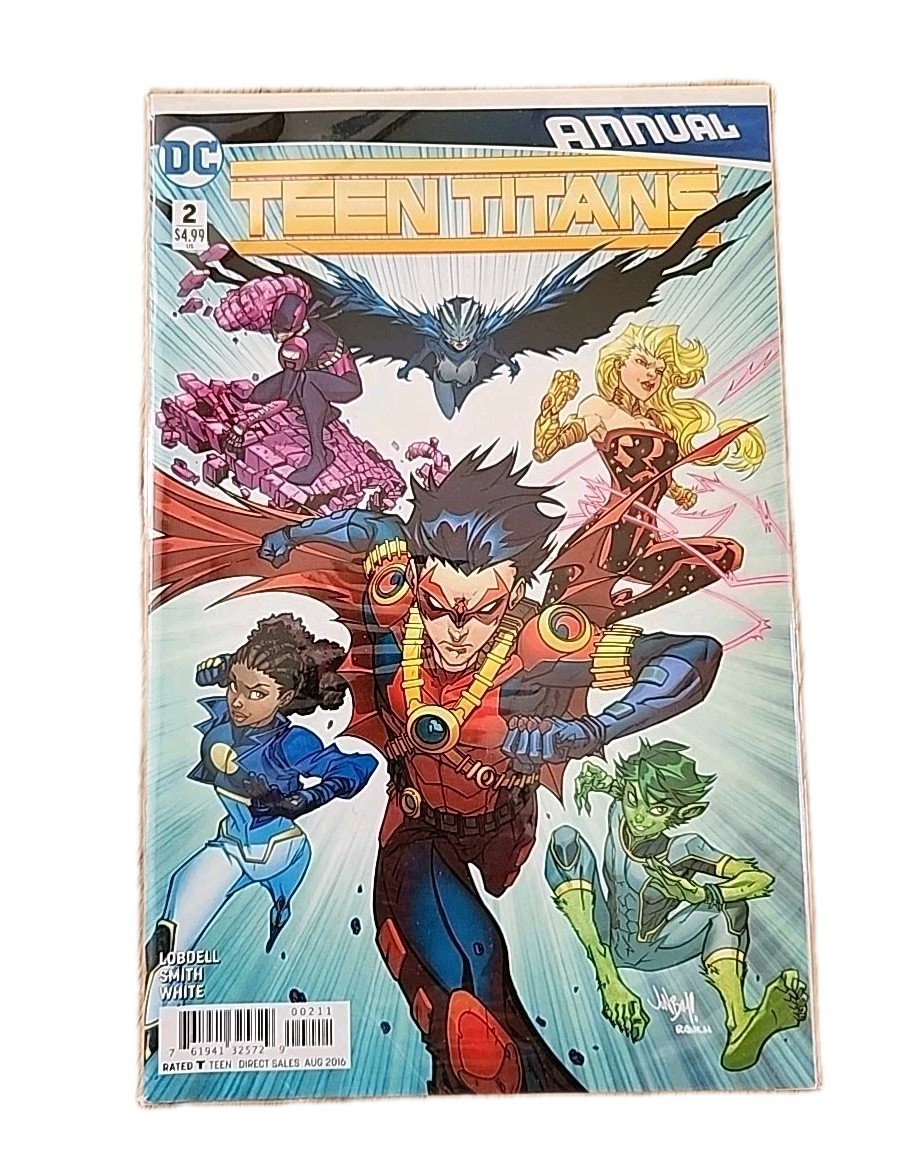 Teen Titans Annual #2 Vol. 5 2016 DC Comics Annual High Grade Comic ...