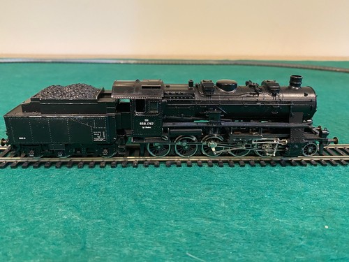 ROCO 43205 (HO) OBB Ep III Black 2-10-0 #658 1767 - Very Good Condition ...