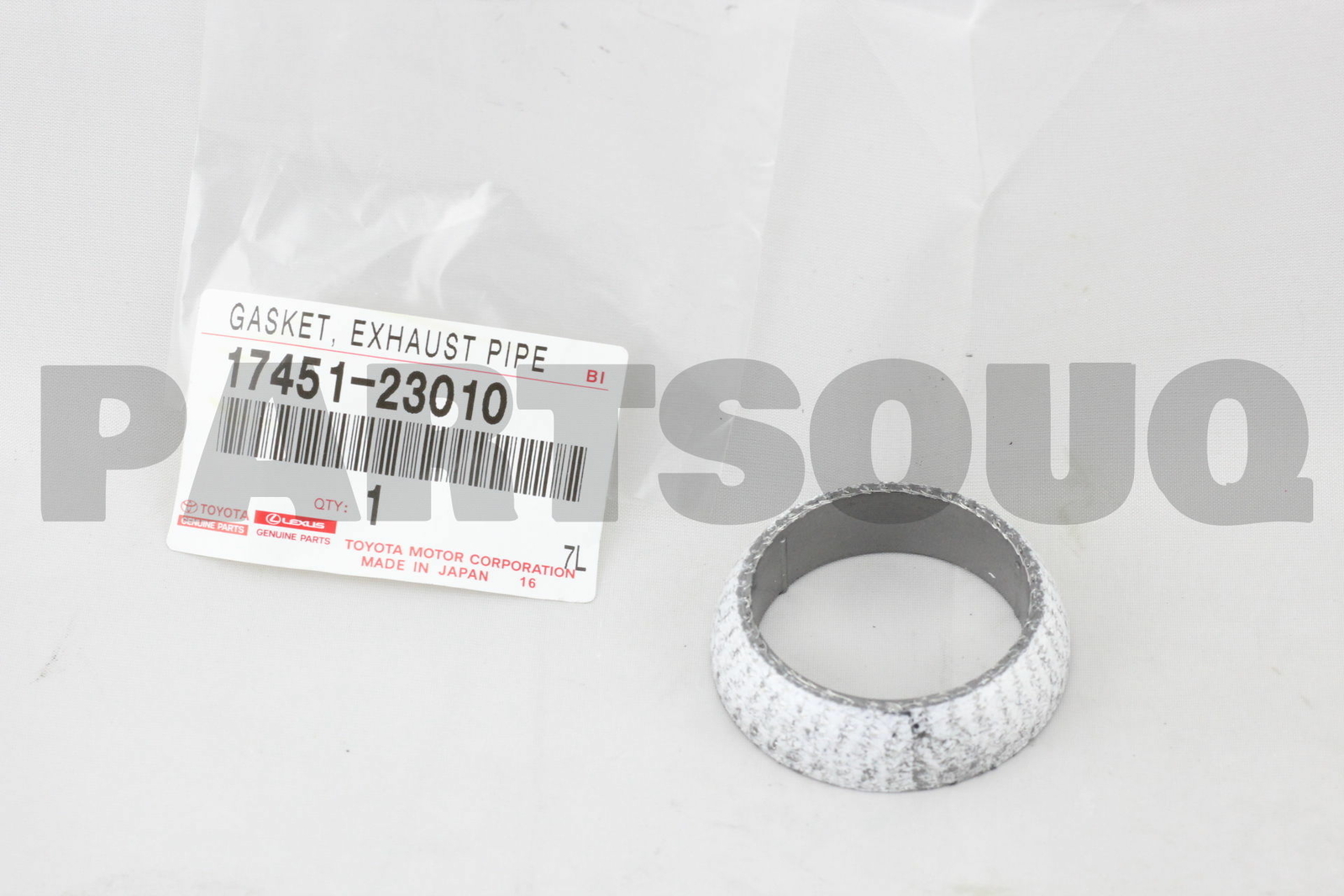 1745123010 Genuine Toyota GASKET, EXHAUST PIPE 17451-23010 | eBay