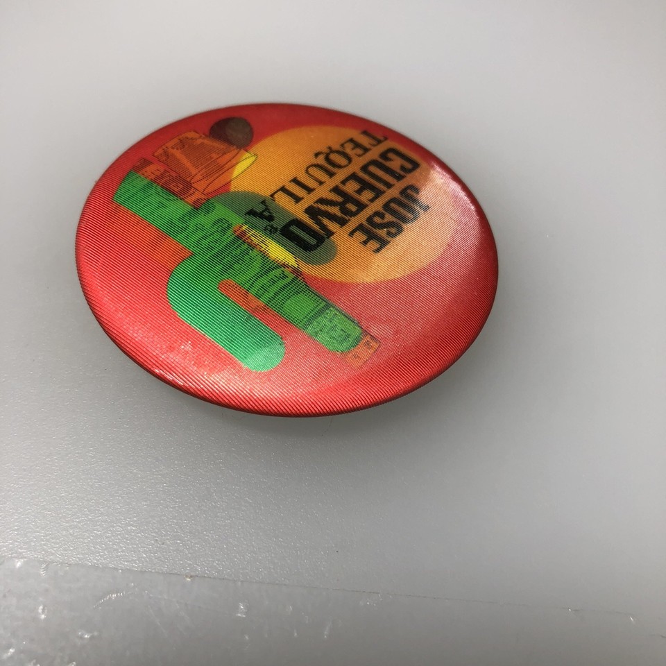 Vintage Jose Cuervo Tequila Distilled Beverage Alcohol Drink Button Pin ...