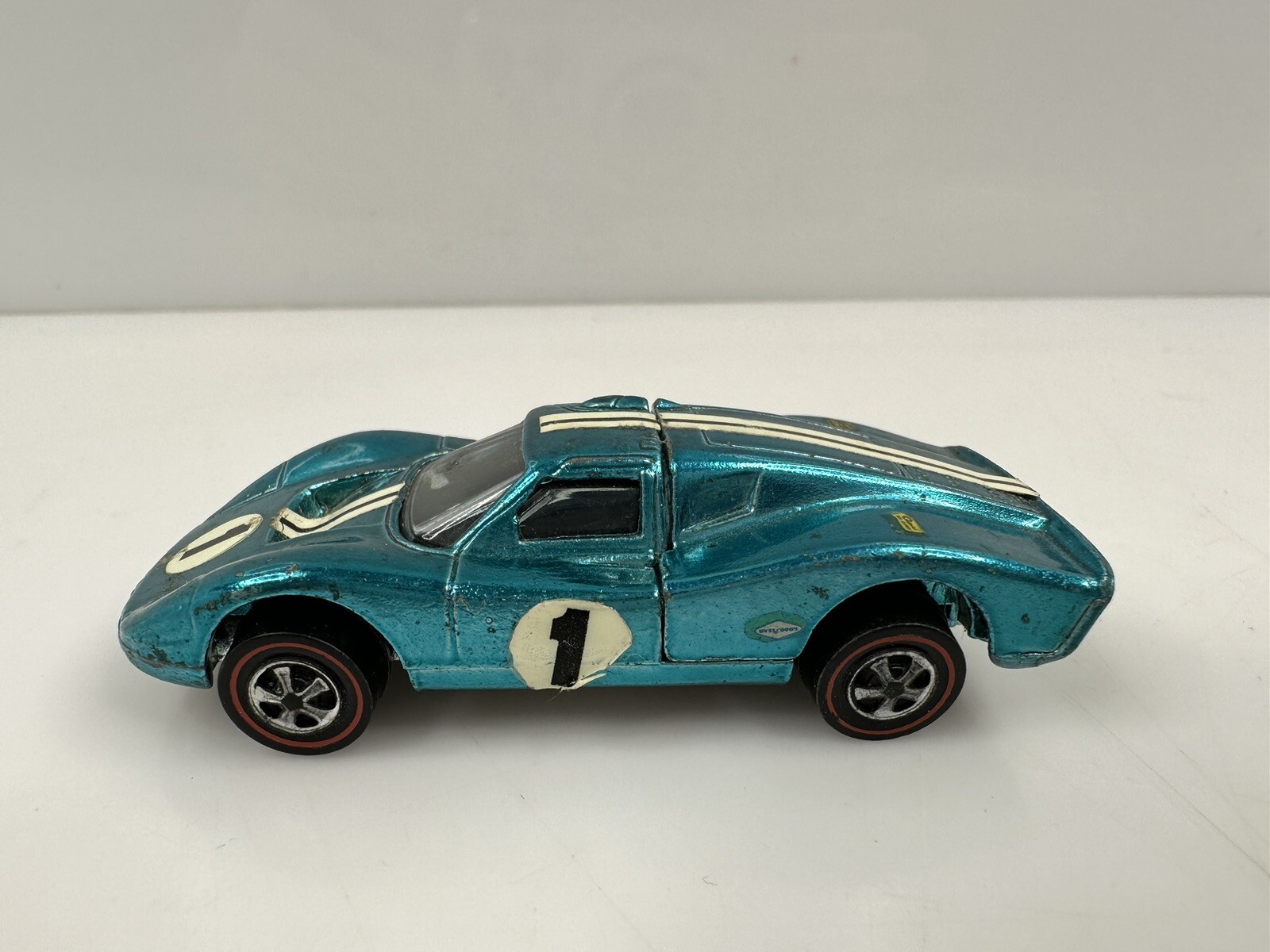 Vintage 1968 Hot Wheels Redline Ford MKIV Aqua Blue USA HTF | eBay