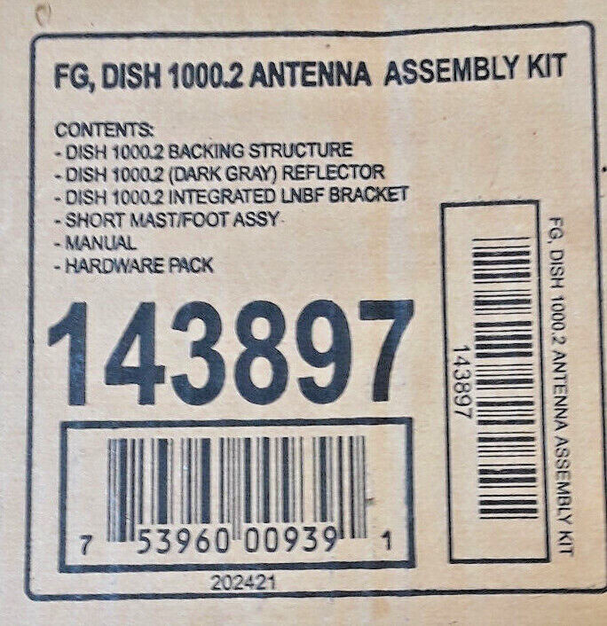 Dish Network 1000.2 Triple LNB HD Pro Plus Satellite Dish Antenna for ...