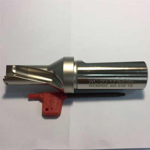 WC-2D-17.5-C25 U drilll High speed drill + 10pcs WCMX030208FN ACZ330 ...