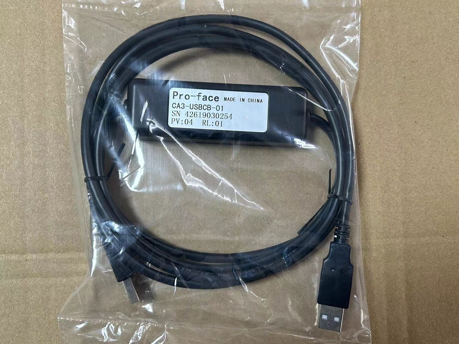 1PCS New CA3-USBCB-01 Programming Cable USB2.0 Adapter For Pro-face ...