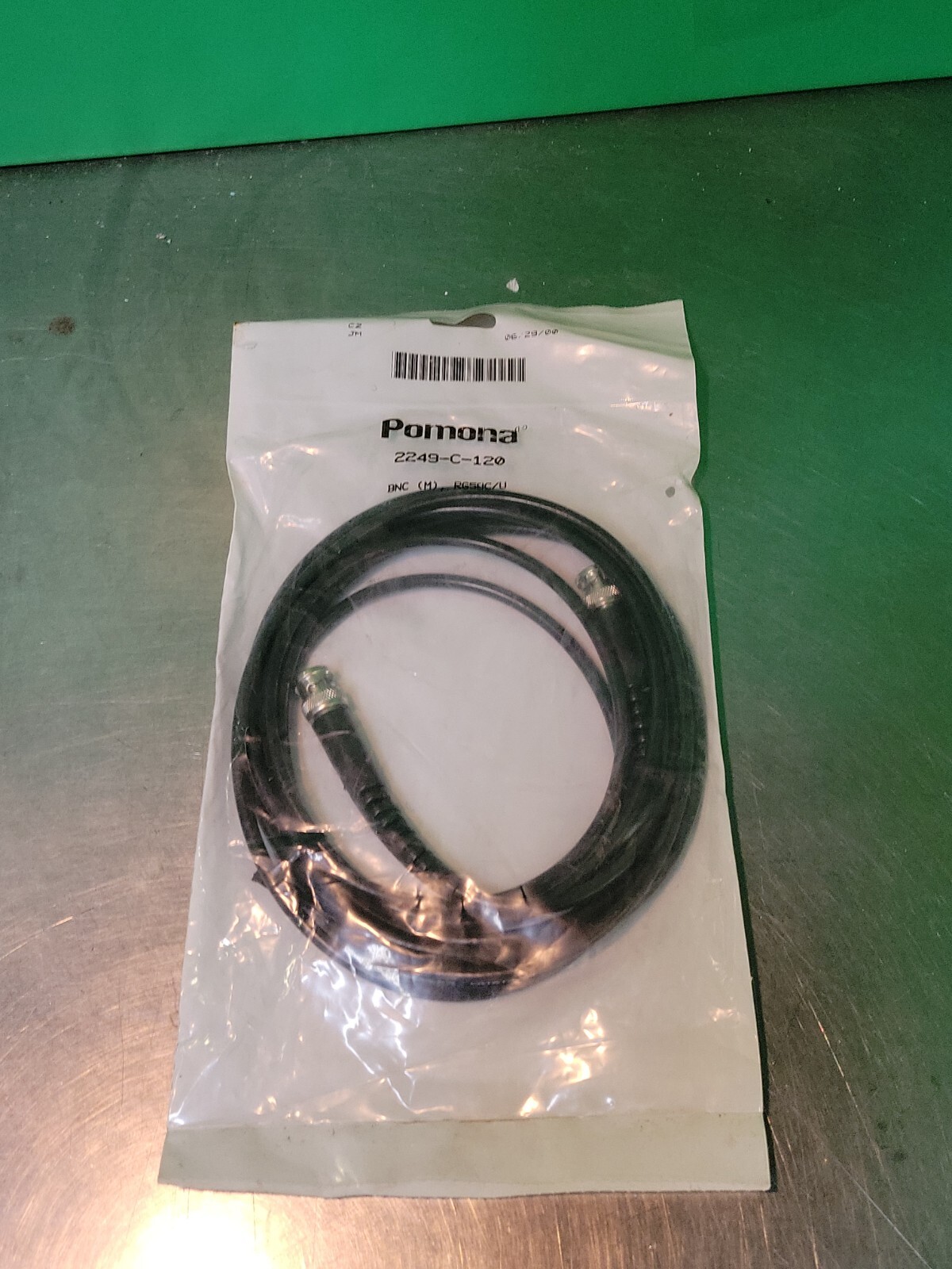 Pomona 2249-C-120 Cable Assembly Coaxial BNC(M) to BNC(M) RG58C-U ...