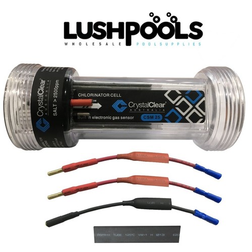 Crystal Clear SM25 RP GENUINE Replacement Chlorinator Cell + Lead ...
