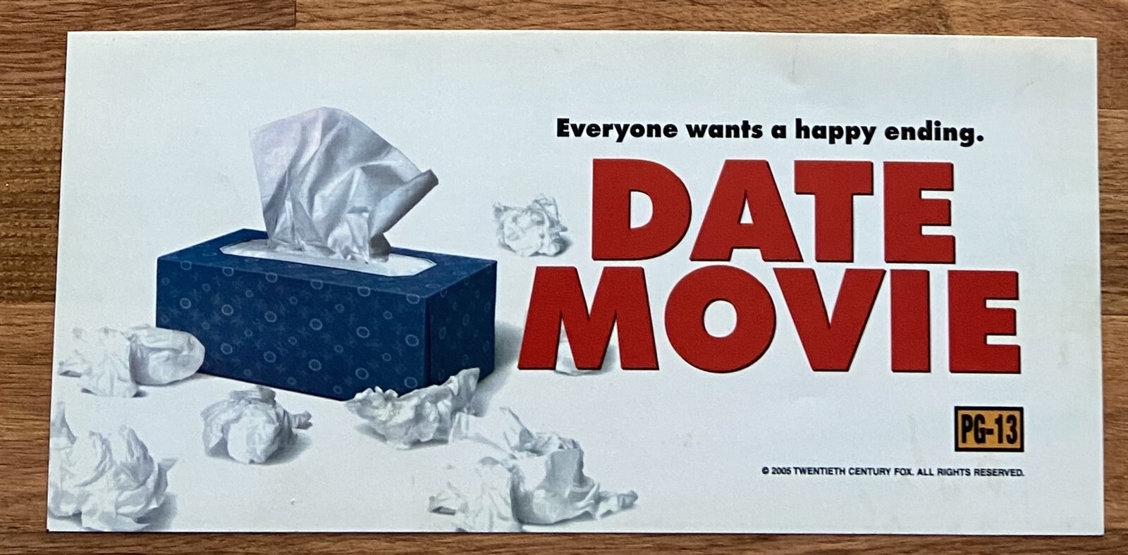 🌟 Date Movie (2005) - Movie Theater Mylar / Poster - 6x13 | eBay