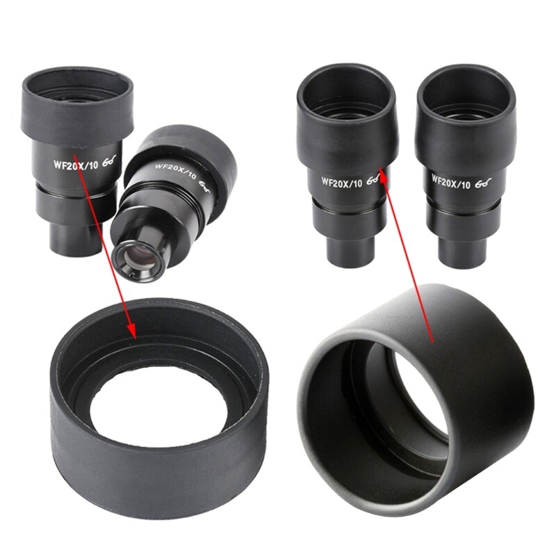 32mm-36mm-Dia. Rubber Eyepiece Eye Shield Guards Binoculars Microscope ...