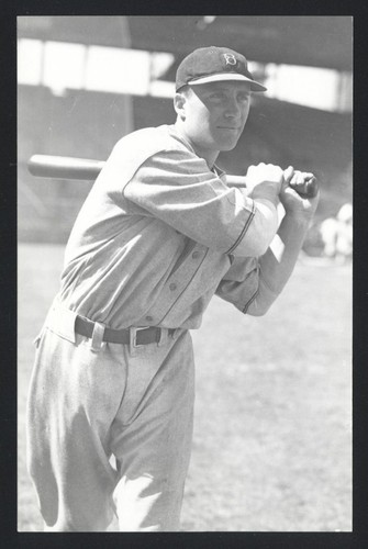 WALLY BERGER Real Photo Postcard RPPC 1934-35 Boston Braves George ...