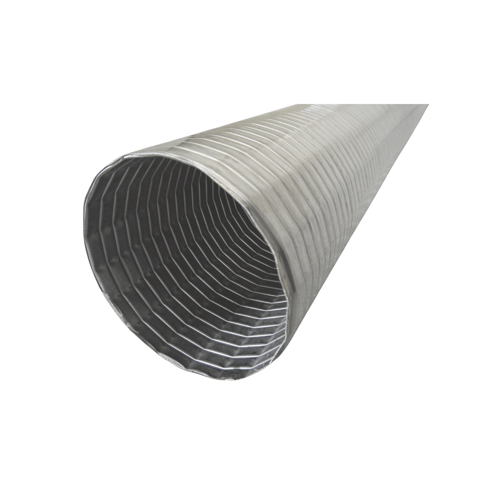 5" Inch (127mm ID) Flexible Exhaust Tube Stainless Steel Flex Pipe 1M ...