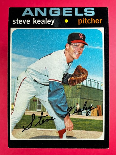 1971 Topps Baseball Steve Kealey #43 California Angels | eBay