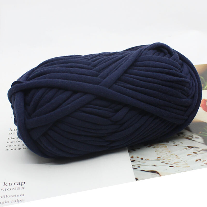 100g Chunky Yarn 1 Ply Knitting Crochet Thick Yarn for DIY Bag Carpet ...