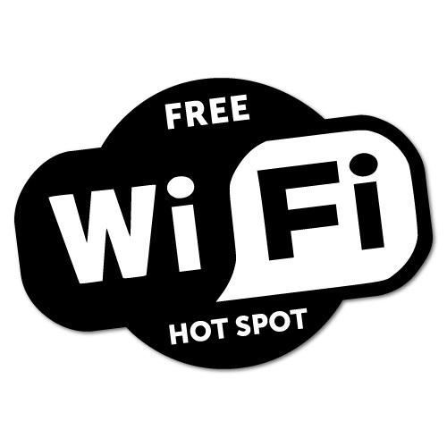 Free Wifi Hotspot Sticker | eBay