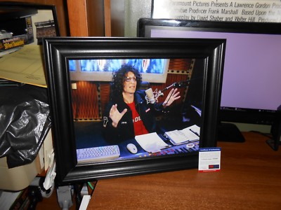 HOWARD STERN AUTOGRAPH 11X14 B/NEW FRAME (THE KING OF ALL MEDIA PSA/DNA ...
