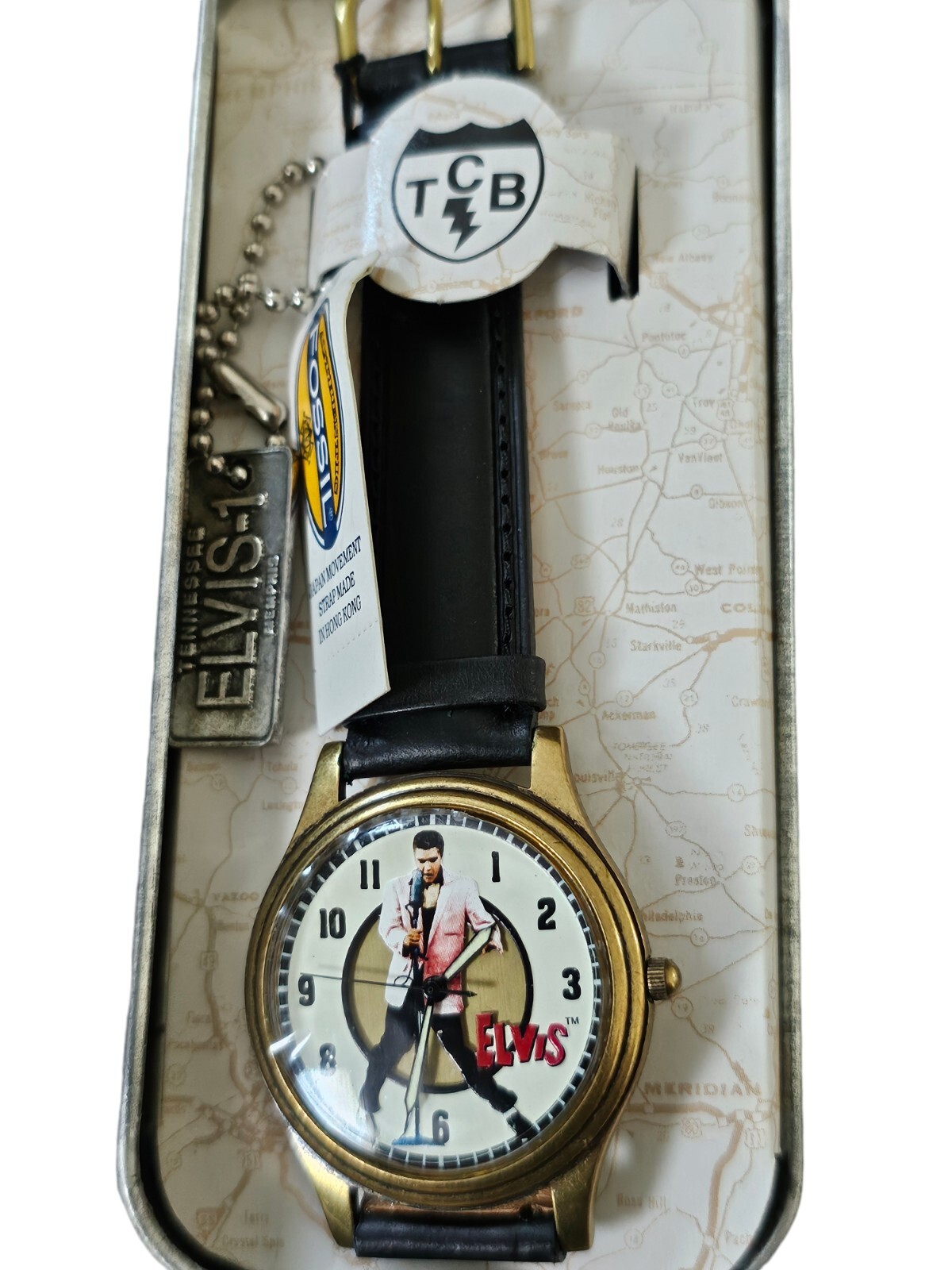 FOSSIL Elvis Limited Edition Men’s Watch LI-1353 COA Keychain | eBay