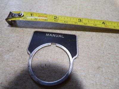 Switch Bezel "Manual" *FREE SHIPPING* | eBay