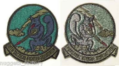 Patch Original Vietnam USAF 18th Tactical Fighter Squadron (186) | eBay