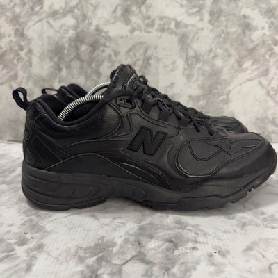New Balance 406 Shoes Mens 10.5 4E Wide Black Leather Walking Comfort ...