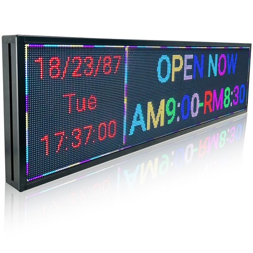 P4 Indoor Programmable Led Sign Scrolling Custom Display Message Board ...