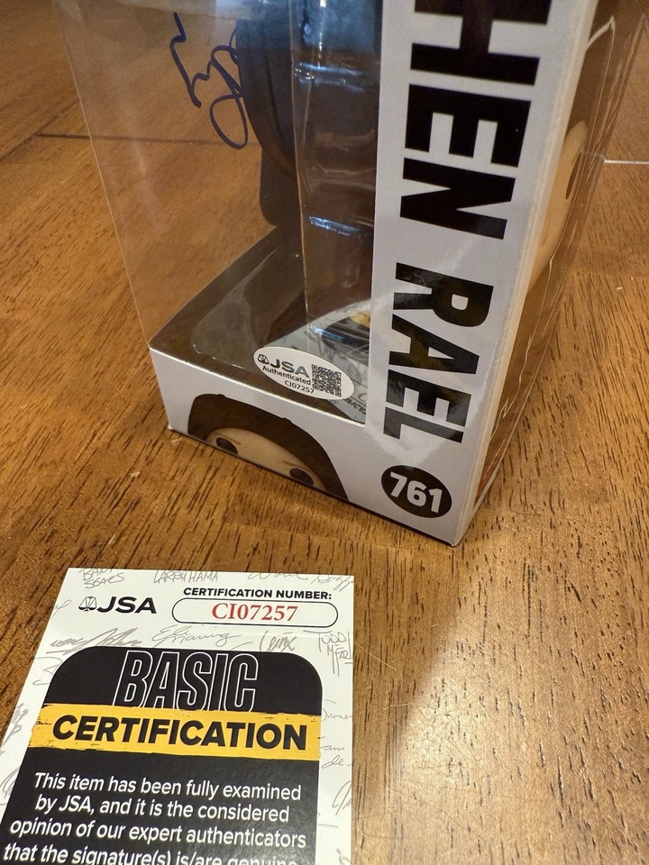 Funko Pop - Signed by Stellan Skarsgard Luthen Rael w/JSA Cert Andor ...