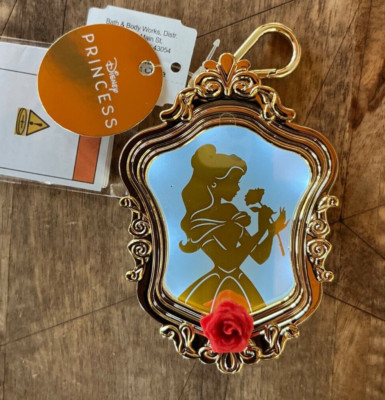 Disney Belle's Mirror Princess BELLE POCKETBAC Light Up HOLDER Bath ...
