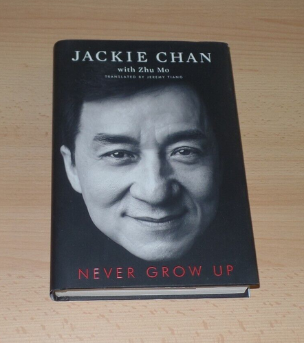 Jackie Chan, Original Signed Book 'Never Grow Up' (LM3) + COA | eBay