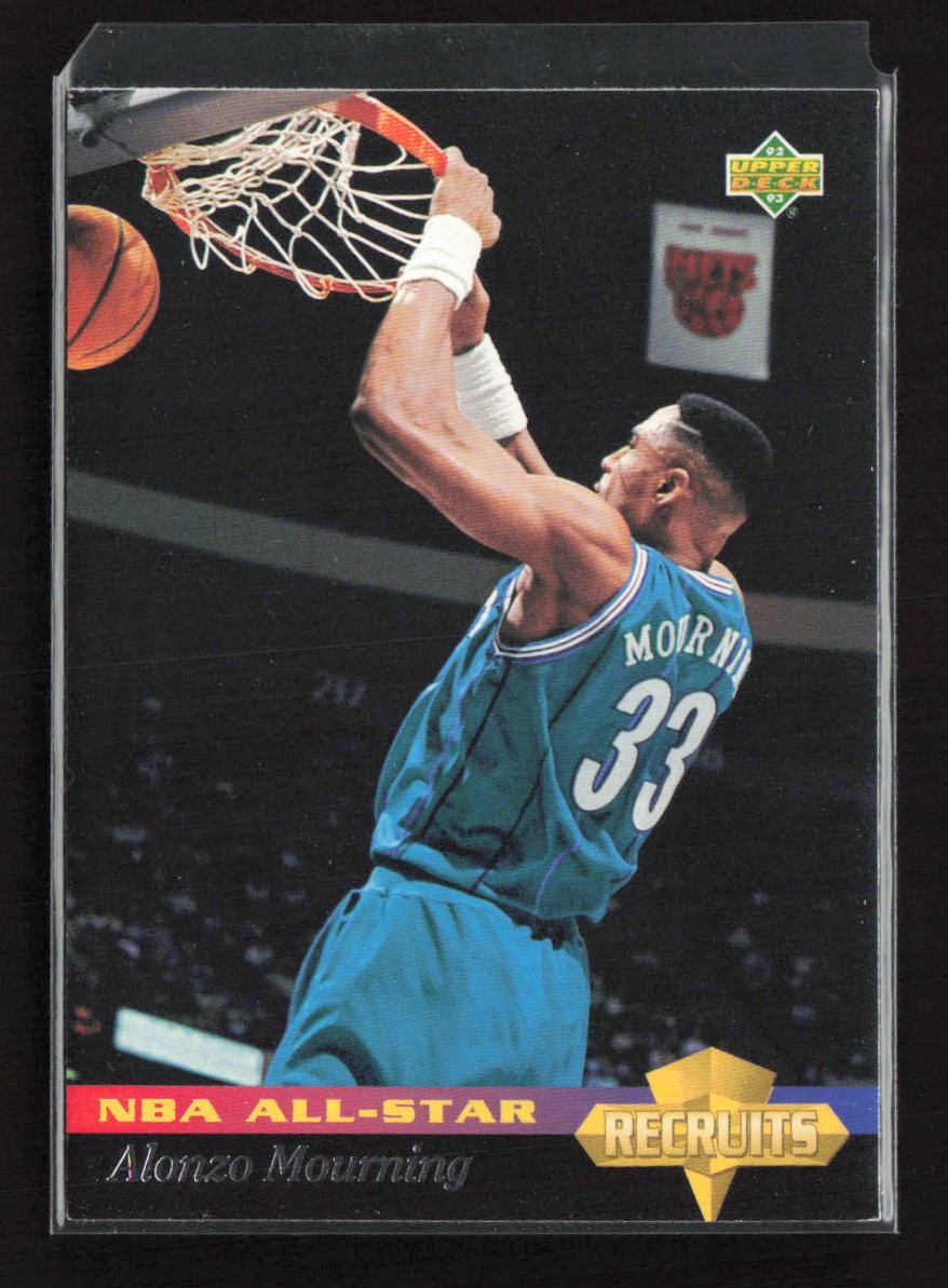 Alonzo Mourning 1992 Upper Deck NBA All-Stars #32 Gold Foil Price Guide ...