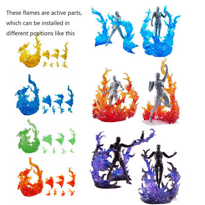 Tamashii Special Effect Burning Flame For Figma S.H.Figuarts SHF 1/12 ...