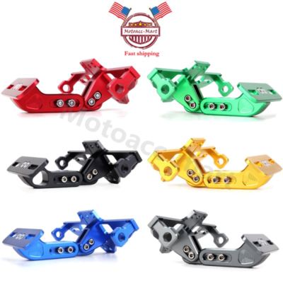 Mount CNC Motorcycle License Plate Holder LED Tail Lights Rear Bracket ...