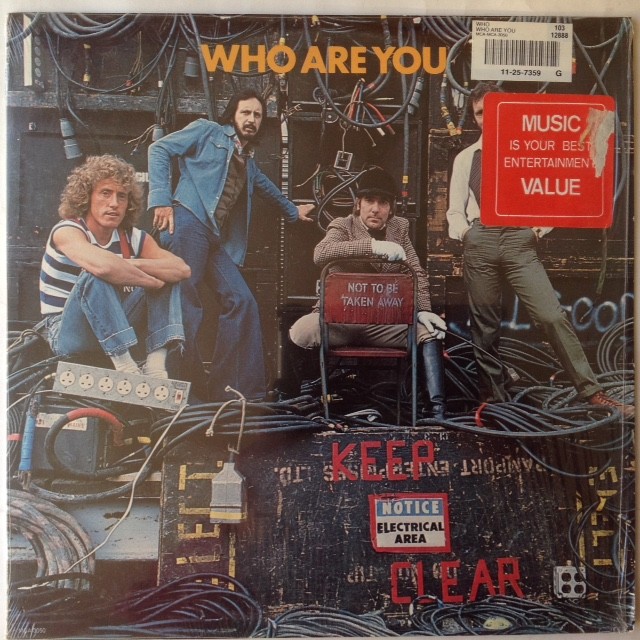 THE WHO-WHO ARE YOU-1978-12"-VINYL-RECORD-ALBUM- LP -MCA-3050 | eBay