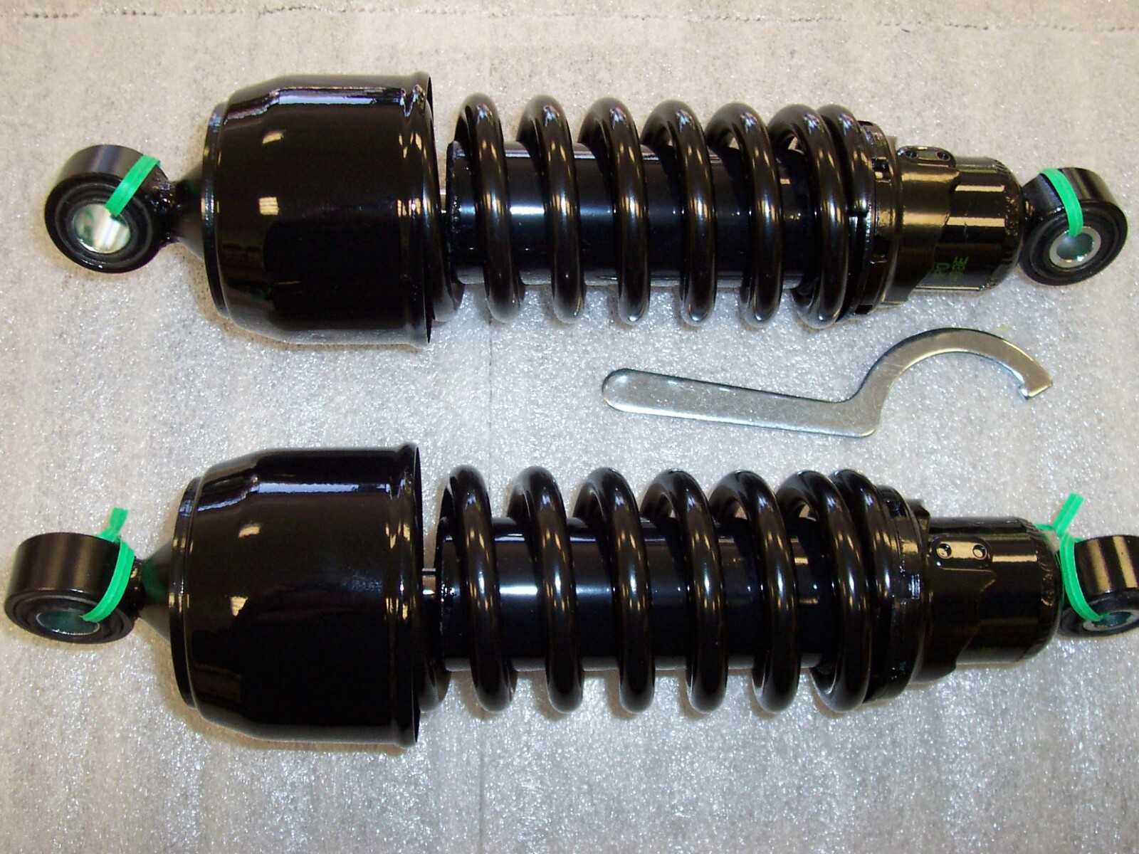 Honda CMX250 Rebel Heavy Duty Black Bobber Shocks 10.5" | eBay