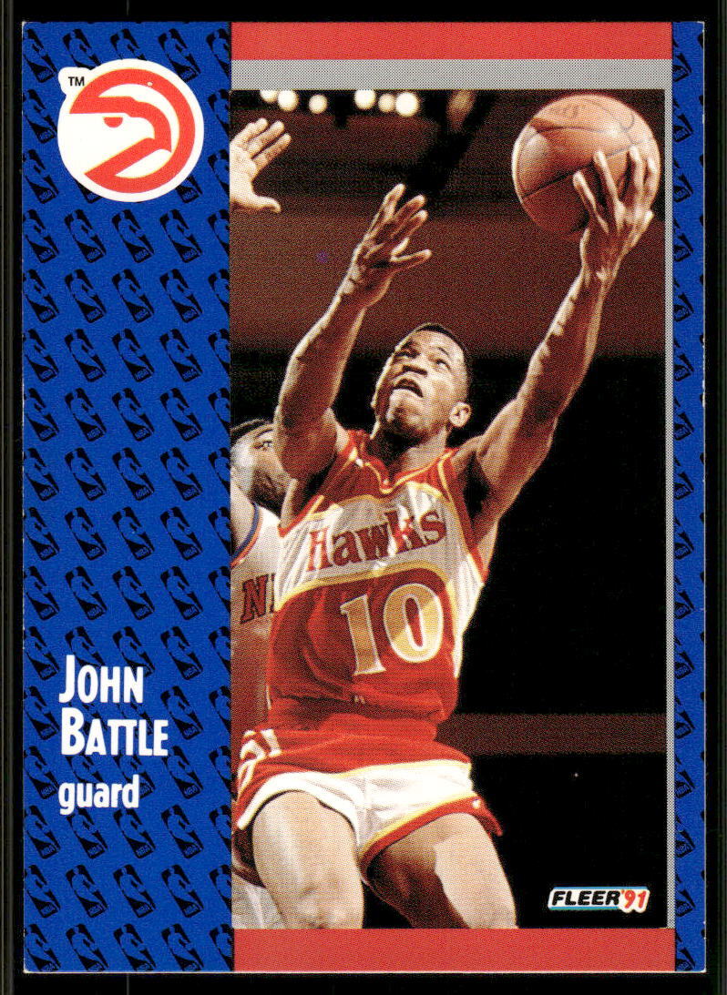 1991-92 Fleer #1 John Battle | eBay