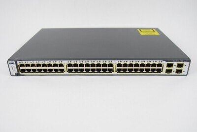 Cisco C3750-48TS Catalyst 3750 48 Port Network Switch | eBay