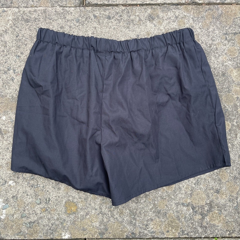 British Army Surplus Issue Shorts Navy Blue PTI Tri Service Men's Gym ...