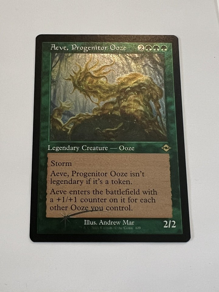 Goblin Anarchomancer & Aeve Progenitor Both 421 & 409 Retro Foil MH2 MTG | eBay