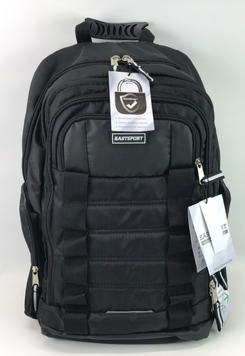 Eastsport Unisex Expandable Black Team Backpack - NEW with Tags | eBay