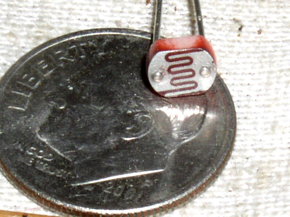 5 CDS LDR CADMIUM SULFIDE PHOTOCELL LIGHT SENSOR PHOTO CELL RESISTOR ...