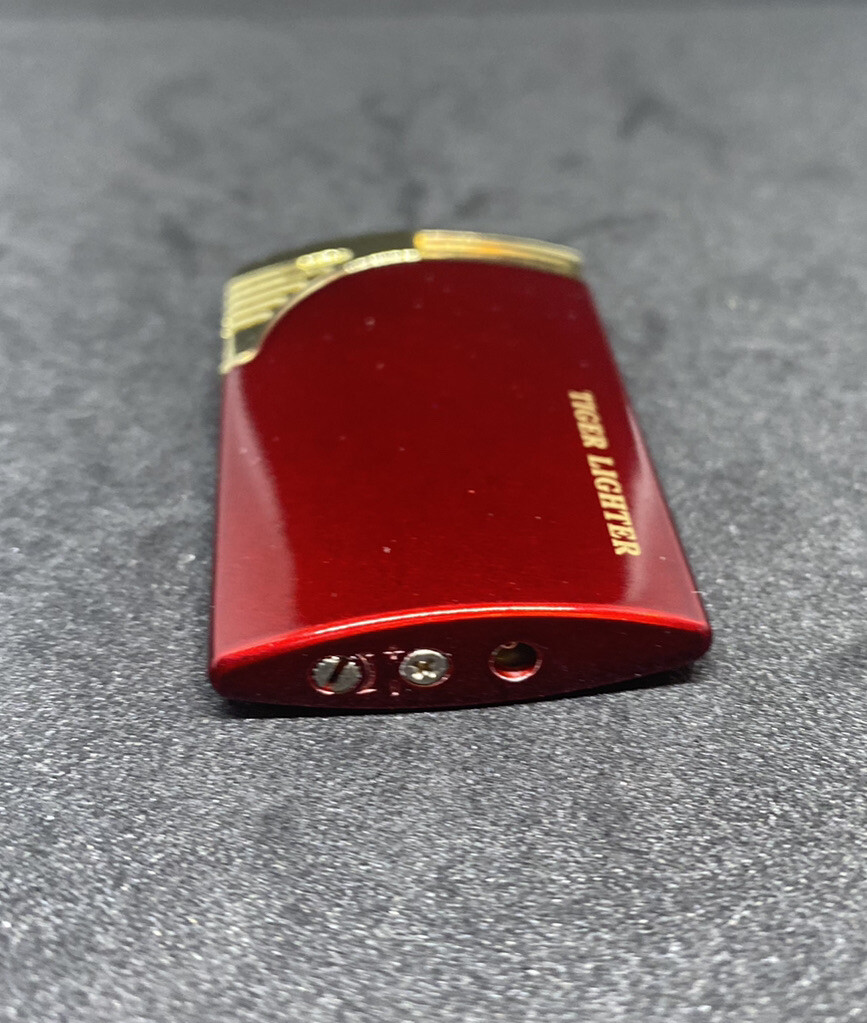 Single Flame Gas Lighter Pocket Size Lighter UK Seller RED Colour | eBay