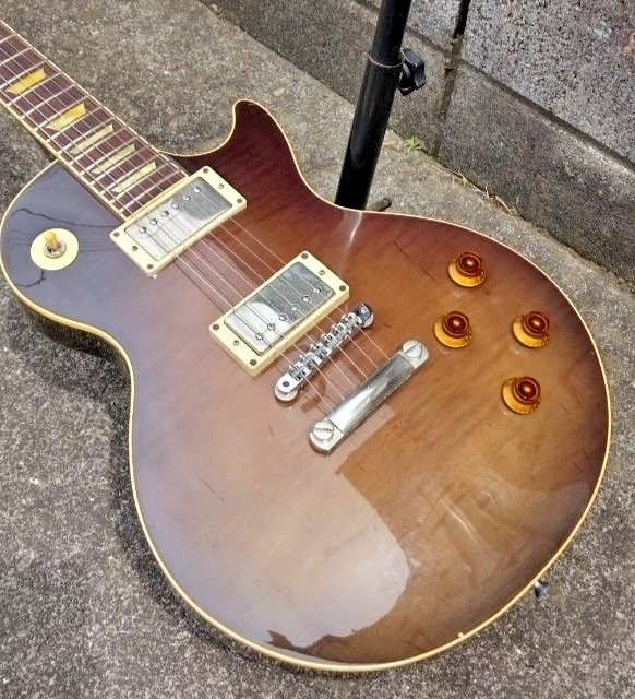Epiphone LPS-90 Les Paul Standard Guitar Sunburst Long Tenon Made in ...