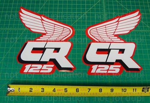 88' 1988 CR125 dirtbike decals sticker autocollant pegatinas CR 125 ...