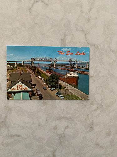 postcard - The Soo Locks, early 1960's, postmarked | eBay