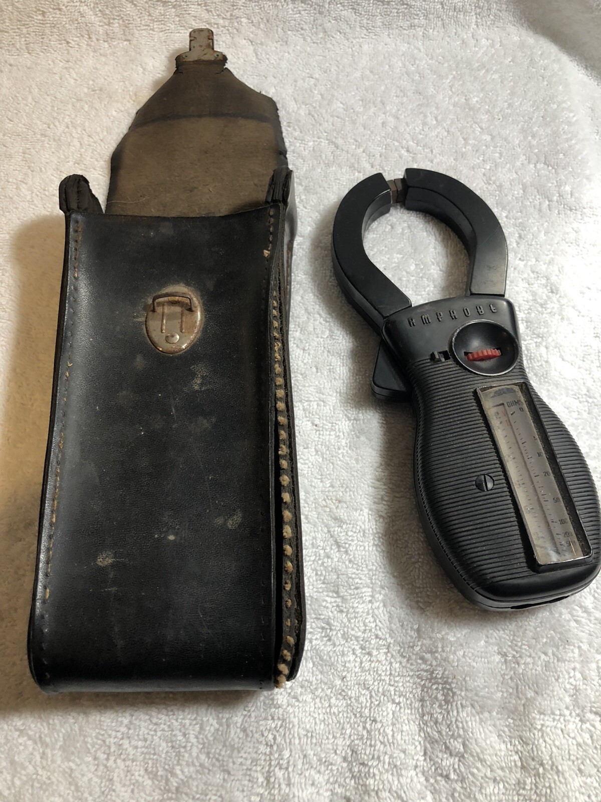 Amprobe Clamp Electric Meter Vintage with case | eBay
