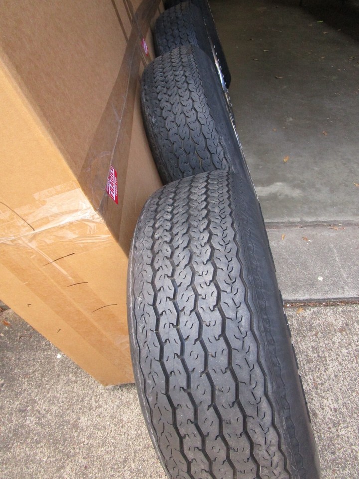 73/77 corvette rally wheels/ tires firestone steel radial 500 car set ...