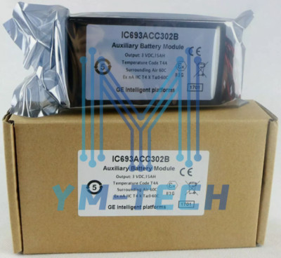 New In Box FANUC IC693ACC302B Auxiliary Battery Module Mini Power Unit ...