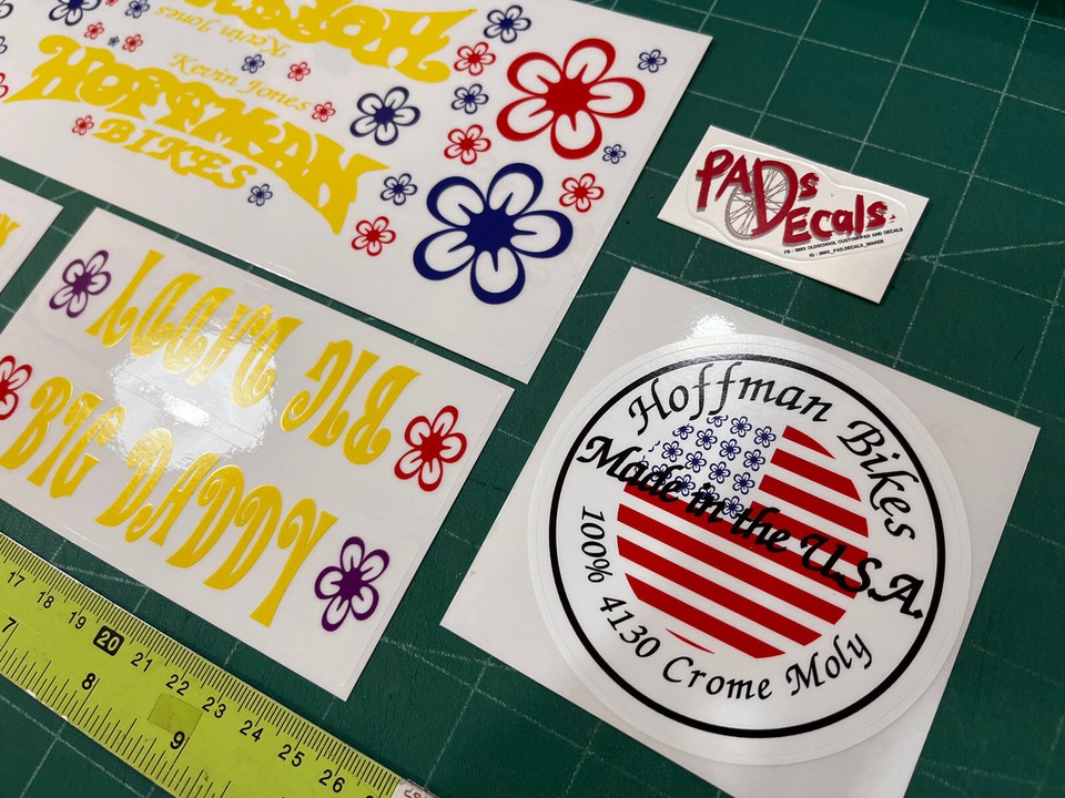 Hoffman Big daddy bmx sticker decals | eBay