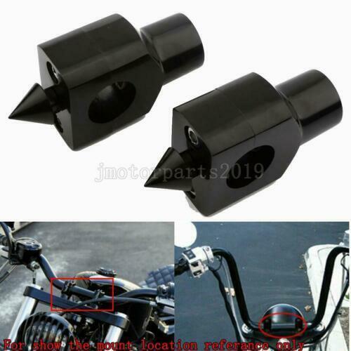 Black 1" Handlebar Risers for Kawasaki Vulcan VN 1700 1600 1500 2000 ...