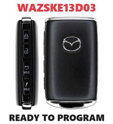 WAZSKE13D03 Smart Remote Key Fob for Mazda 6 2019 2020 MX-5 MIATA 2021 ...